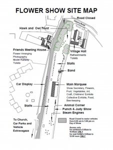 Location & Site Map – Frenchay Flower Show