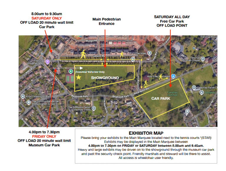 Show Maps – Frenchay Flower Show